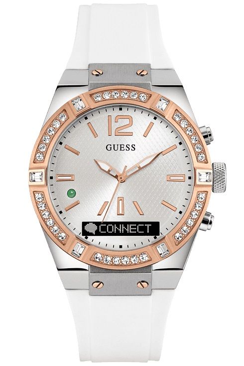 Guess Connect Bluetooth White/Rosegold Smartwatch 40mm - RIP